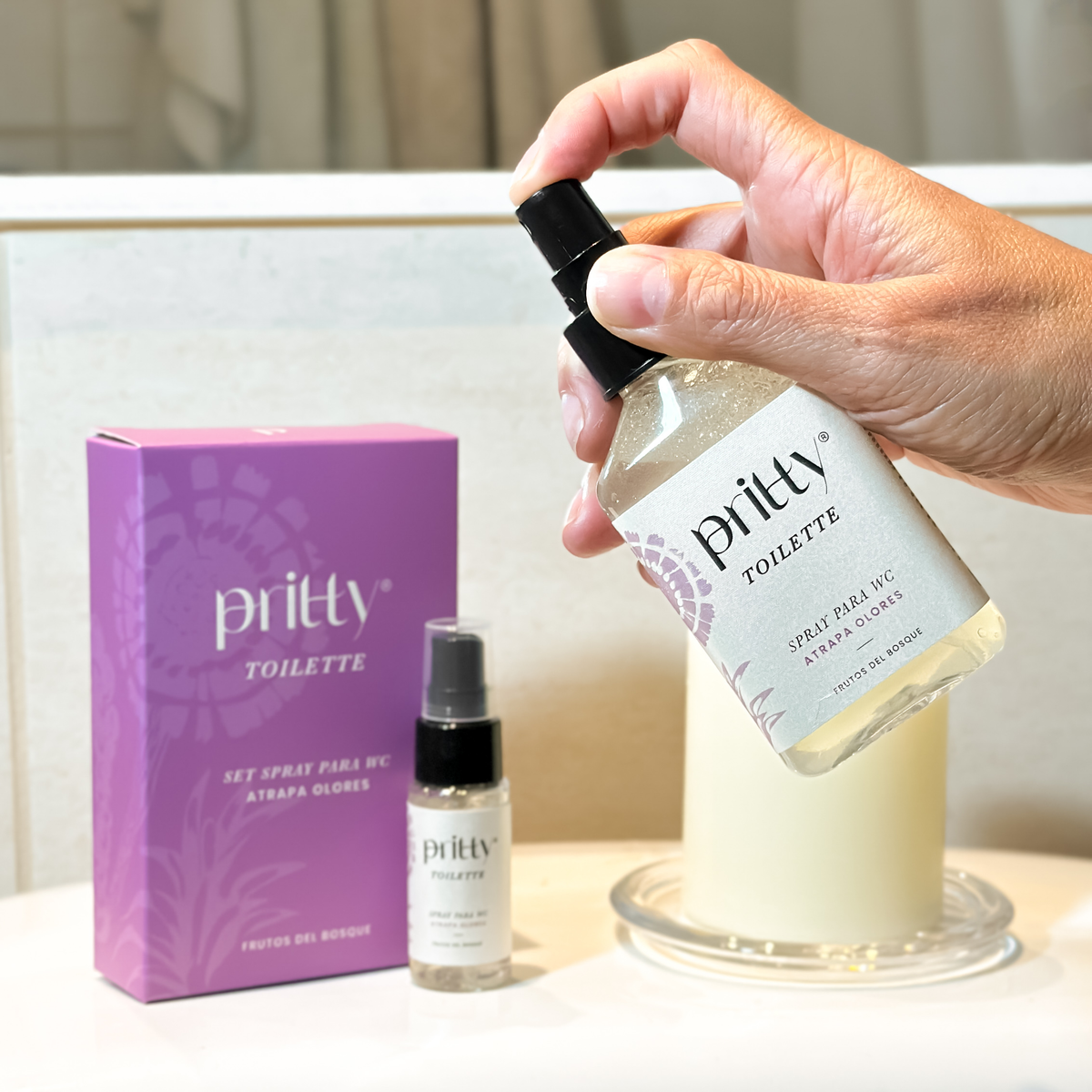 Spray para WC – Pritty