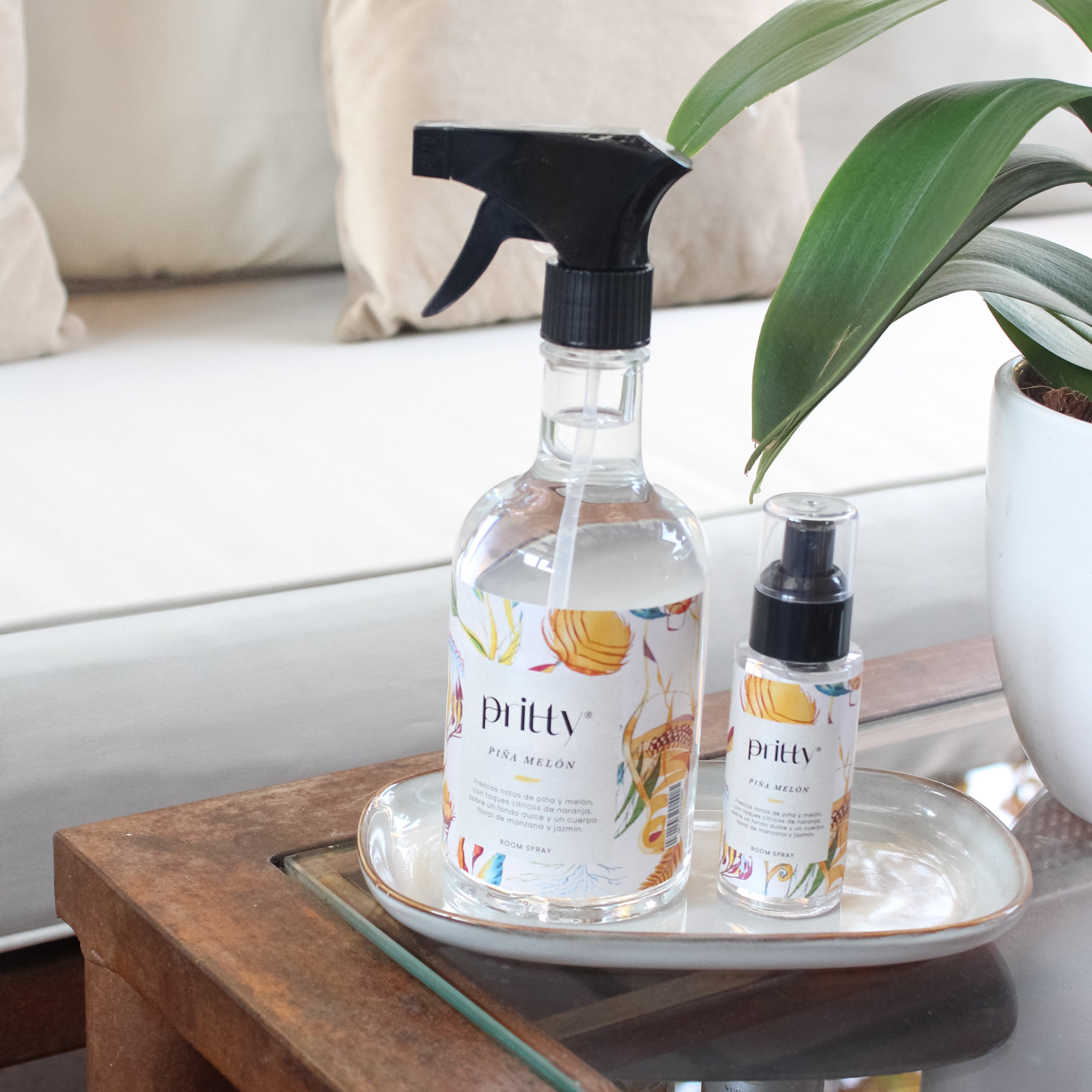 Mini Room Spray Piña & Melon 50 ml – Pritty