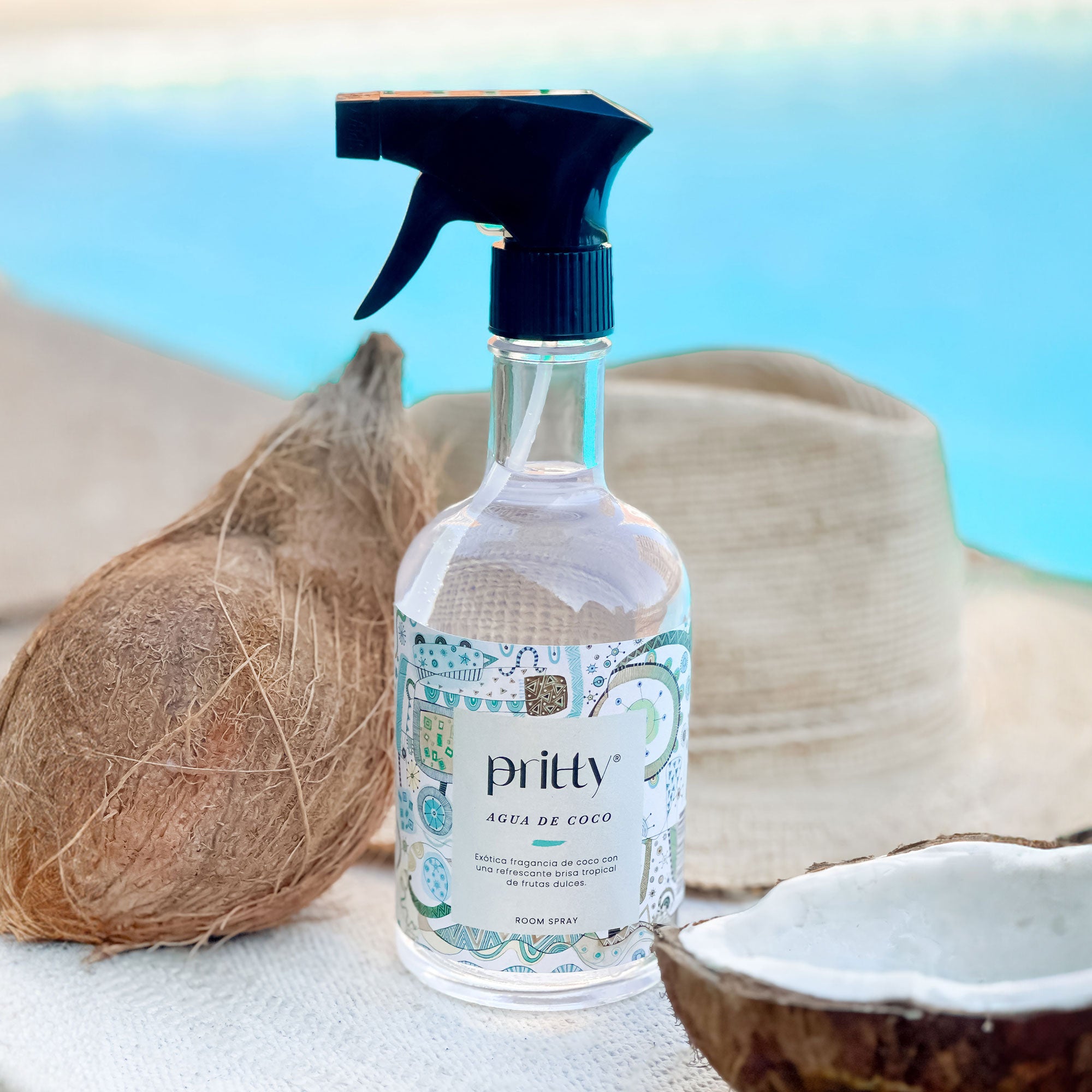 Room Spray Agua de Coco 375 ml – Pritty